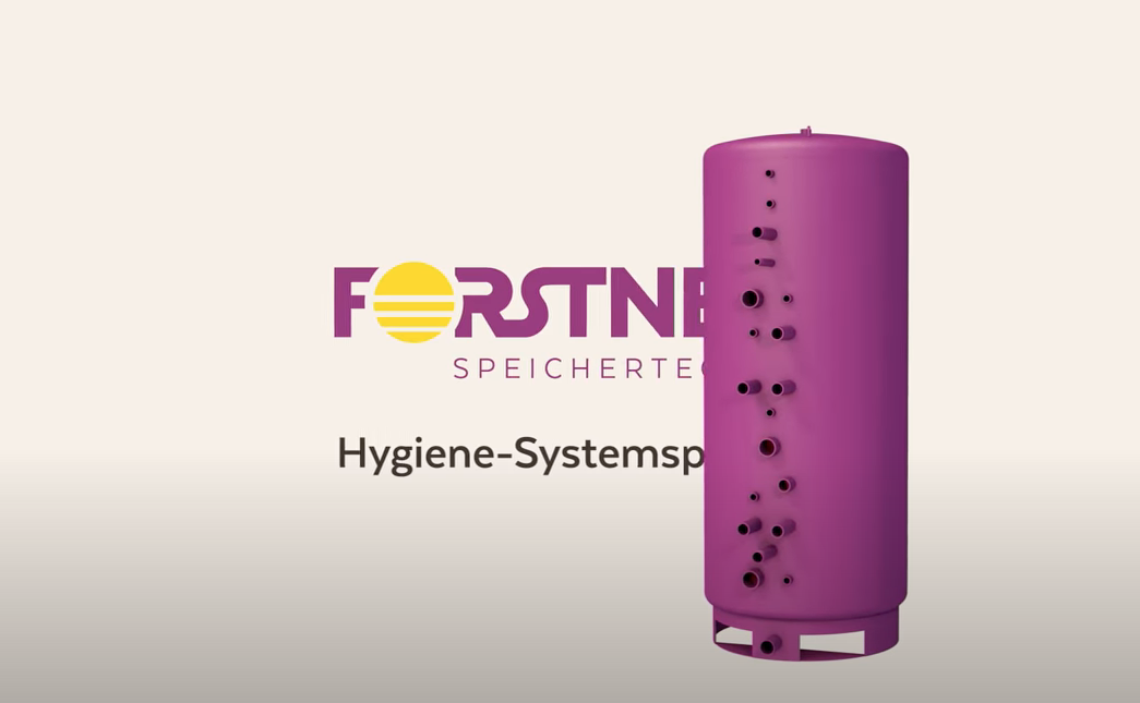 Hygiene Kombispeicher von Forstner - bei allsol GmbH